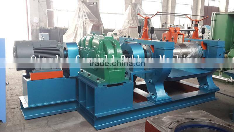 XK-450 Open Mixing Two Roll Rubber Mill / banbury mixer / silicone mixing machine of Open Mill ...