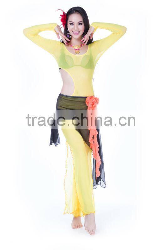 Soft Tulle Belly Dance Costumes for Girls Comfortable Practice Wear ...