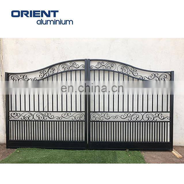China manufacturer high quality cheap zinc gates and steel fence design ...