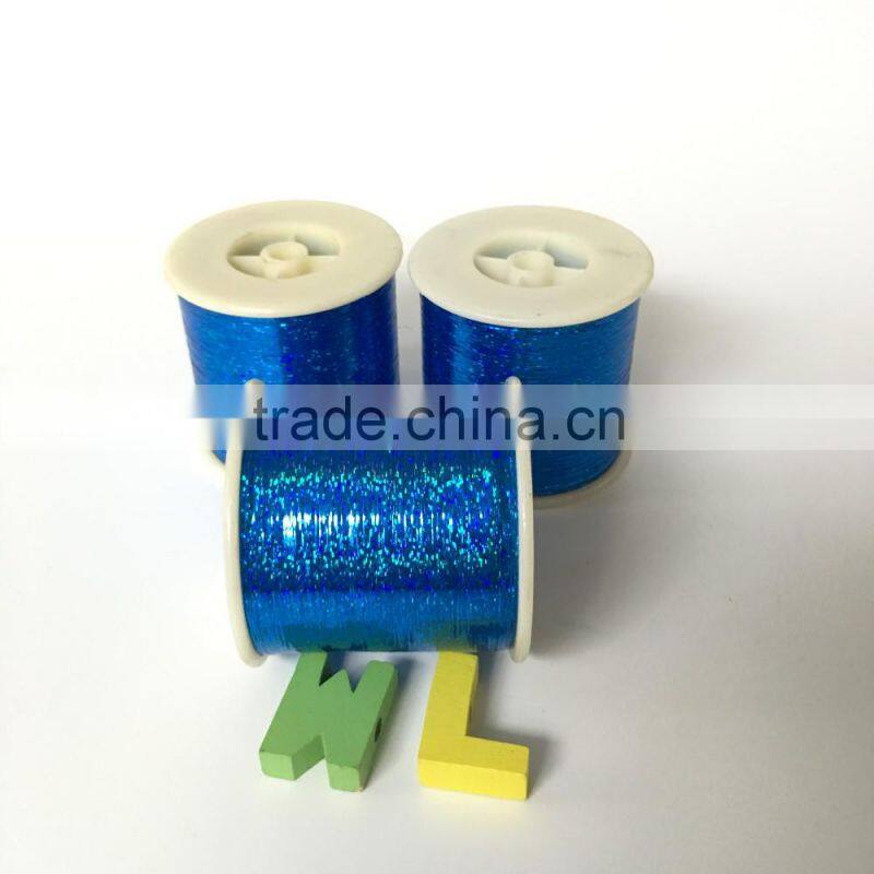 yarn for fishing accessories bright laser metallic yarn - GoldSupplier