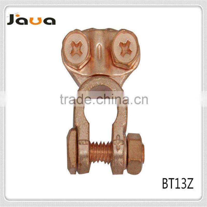 Pair Car Auto Lead Battery Terminals Postive Negative Clamps 12V ...