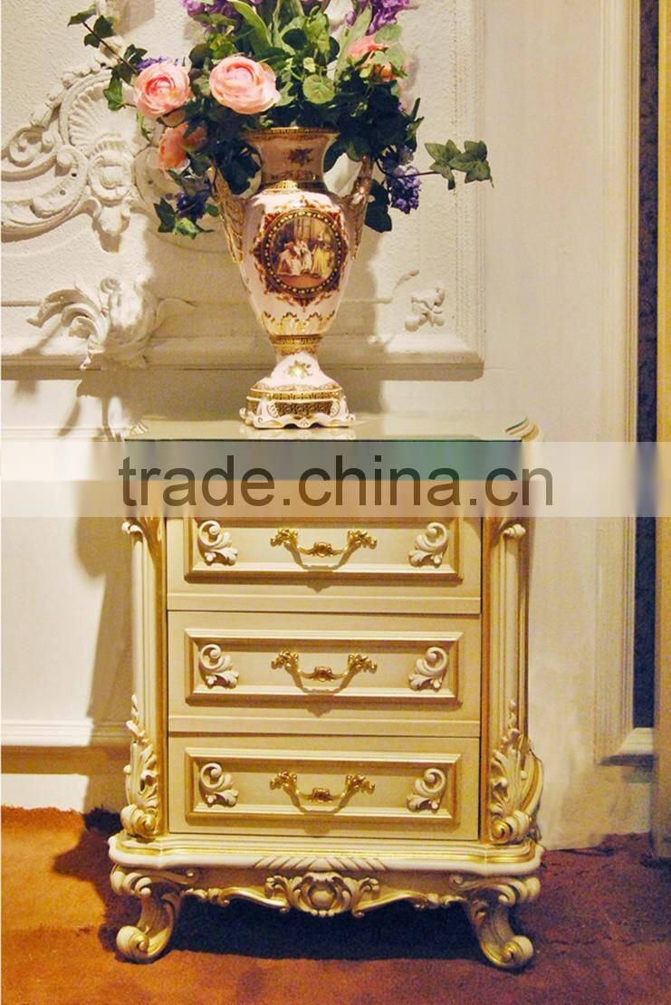 French Rococo Style Six Door Wardrobe Closet With Mirror/ European ...