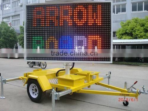 VMS LED sign traffic trailer GW-VM400C 5color - GoldSupplier