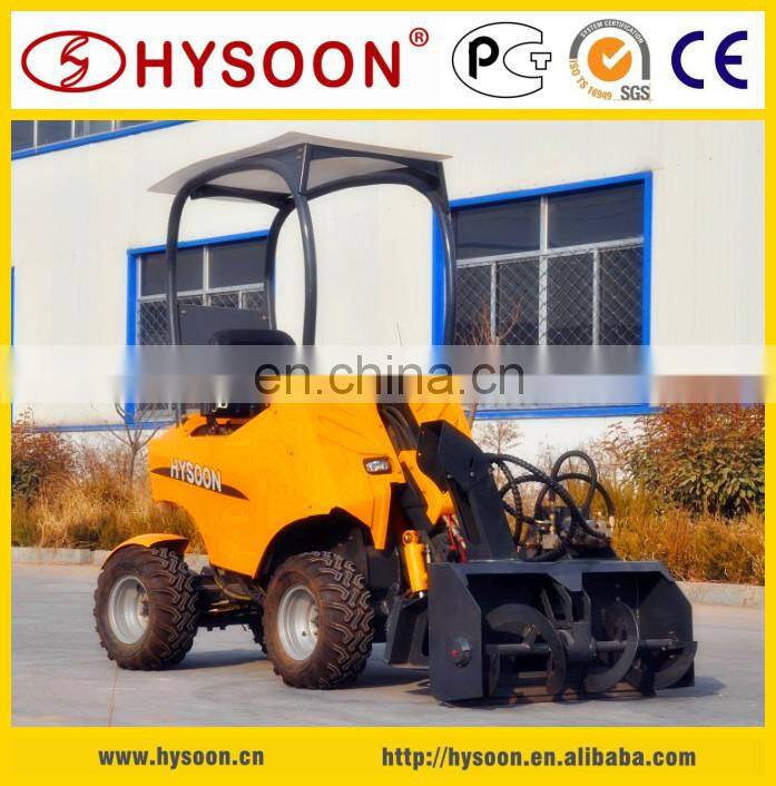 HYSOON Electric small wheel loader of mini loaders from China Suppliers - 165476521