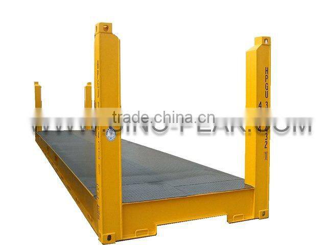 20ft flat rack container of flat rack/ open top container from China ...
