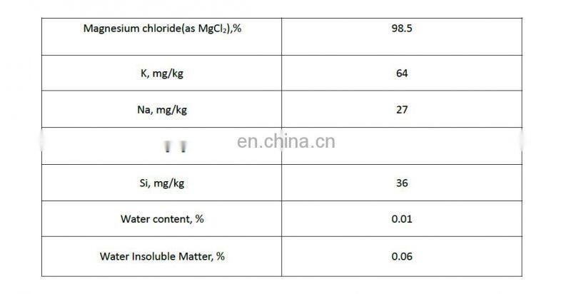 anhydrous magnesium chloride/mgcl2 powder - GoldSupplier