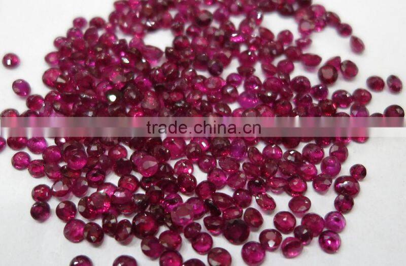 3-3.5mm Natural Loose Burmese Red Ruby Lot Cut fine Color - GoldSupplier