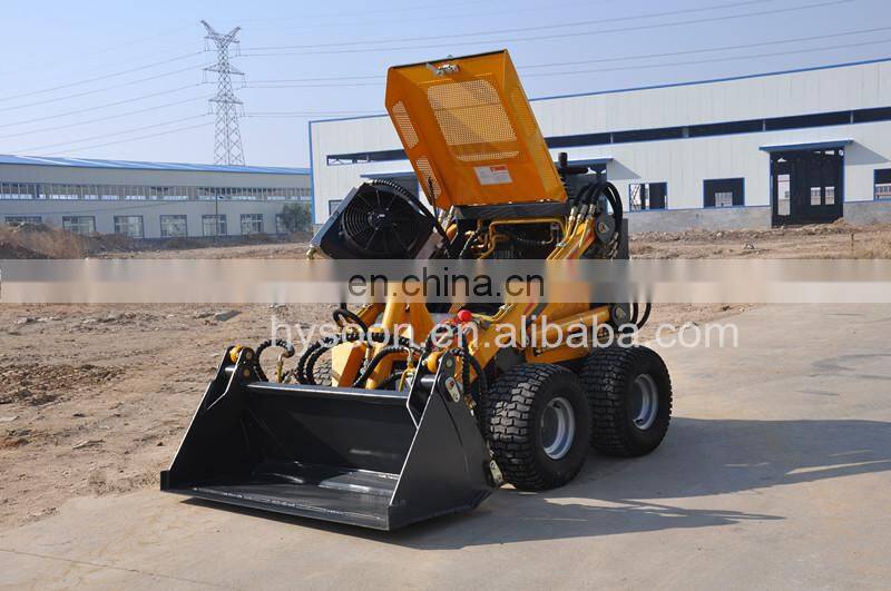 HYSOON Mini Skid Steer Loader, Wheel Loader, Mini Dumper - GoldSupplier
