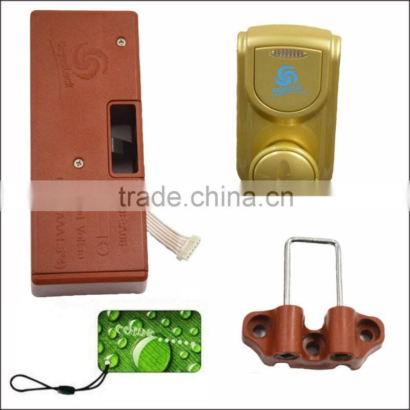 RFID Function Hotel Swipe Key Card Reader Door Lock With Wristband of ...