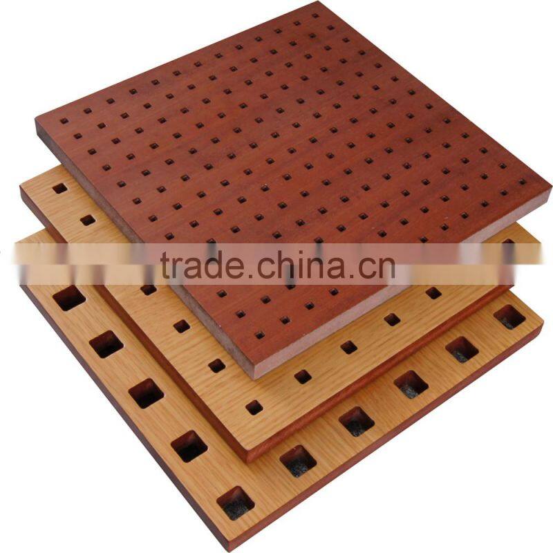 wood veneer mdf perforated acostic panel - GoldSupplier