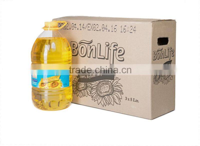 Bonlife sunflower oil - 5L PET KOSHER Certified , produced in Ukraine ...