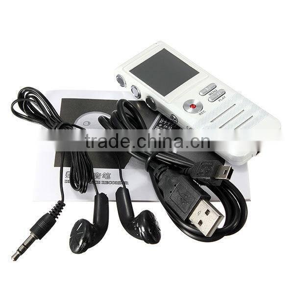 8G Mini hd digital voice recorder long distance noise cancelling audio ...
