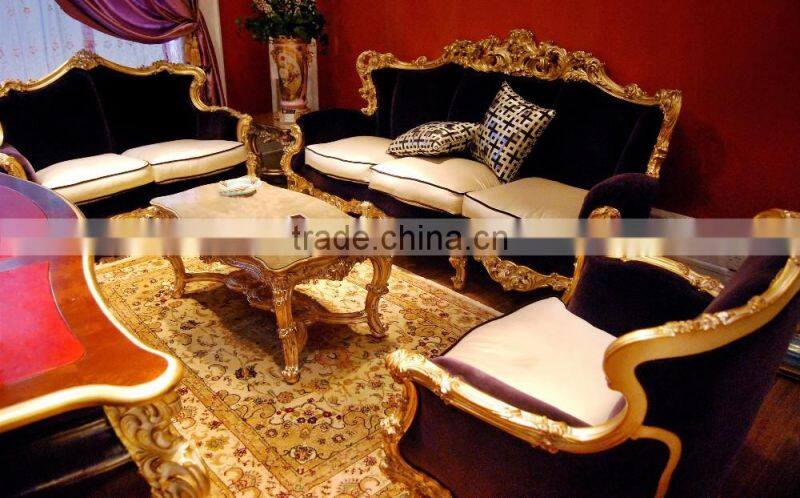 French Rococo Style Six Door Wardrobe Closet With Mirror/ European ...