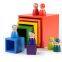 Samblocks Wooden Rainbow Stacking Nesting Boxes Toy of Wooden Blocks ...
