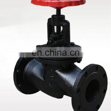 HT200 HT250 Cast Iron Flange Connection Manual Globe Valve With Hand ...