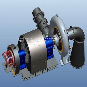 300KW to 10MW Megawatt Horizontal Vertical Francis Hydro Hydraulic ...