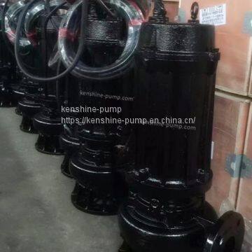 QW Submersible sewage pump with guide rail and automatic coupling ...