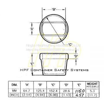 SOCKET ISO FLUSH F.273-CONTAINER LASHING EQUIPMENT - GoldSupplier