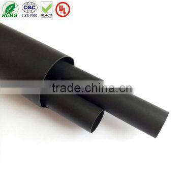 black waterproof excellent sealing repaired tube adhesive lined medium wall heat shrinkable ...