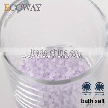 hot sale cheap hotel light purple bath salts portable travel body bath ...