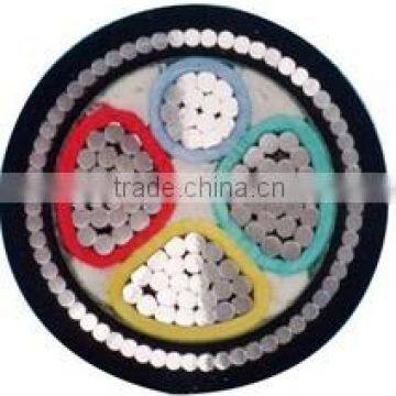 0.6/1kv NAYRY/NAYFY ELECTRIC CABLE Low Voltage LV Aluminum Conductor PVC Insulated Steel Wire ...