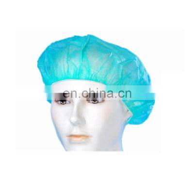 Disposable Medical and Bouffant Mop Cap PP Nonwoven Clip Hair Caps ...