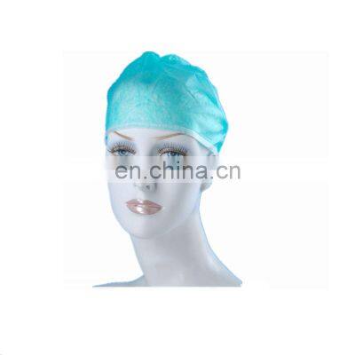 Disposable Medical and Bouffant Mop Cap PP Nonwoven Clip Hair Caps ...