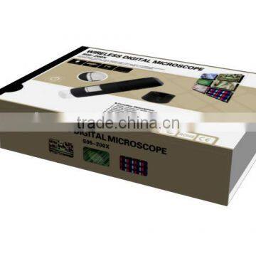 Digital WIFI USB Microscope 200x Zoom 6 LED IOS Ipod Iphone Android PC ...