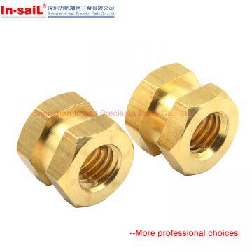 In-saiL Thread inserts for plastic,Molded-in,hexagonal,thru-threaded ...