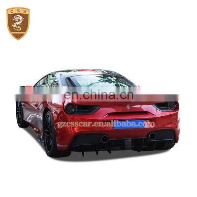 High Quality Carbon Fiber Side Skirts Rear Tail Cover Body Parts For ...