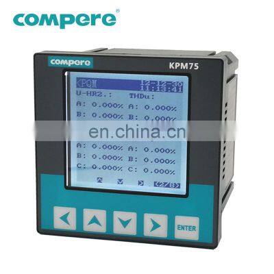 Energy auditing analyzer modbus RS485 digital power quality analyser ...