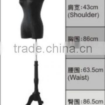 Wood Platform Fabric Surface Women Gender Mannequin For Kinomo Display ...