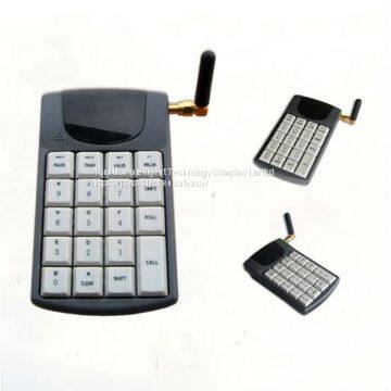 19 keys wireless queue management calling system call pad for calling ...