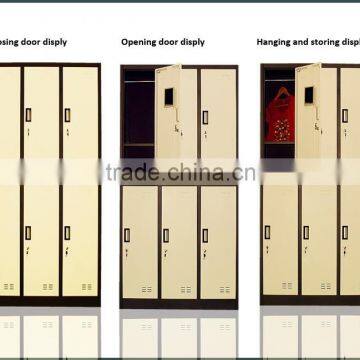 Heavy Duty Durable Powder Coated Cold Rolled Steel Storage Lockers Big ...