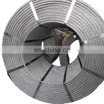 ASTM A416 9.53mm 12.7mm 1670mpa 7 Wire pc Steel Strand - GoldSupplier