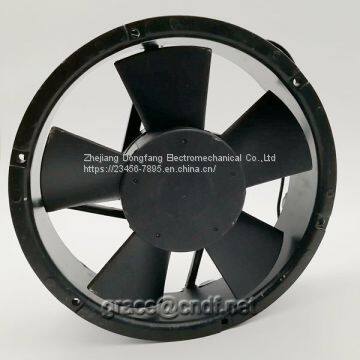 CNDF axial flow exhaust cooling fan TA22060HBL-2 with high speed 2 ball ...