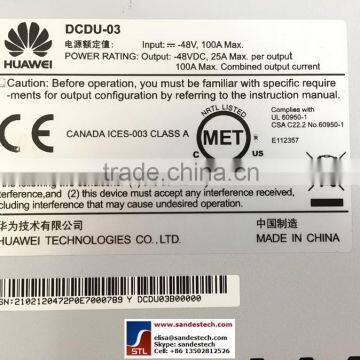 Huawei DCDU-03B 02316825 DC power distribution unit 1U 19inch cabinet 9 ...