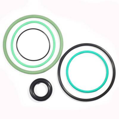 High Temperature Resistant Black Brown Green Fluorous Rubber O-Ring Seal FPM ORing FKM O Ring ...
