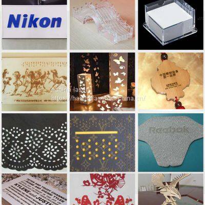 Hanma Laser HM1310 laser cutting &engraving machine for clothing ...