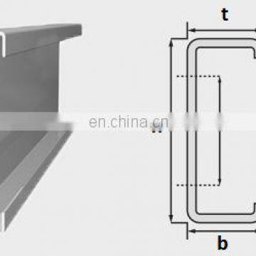 Dimensions of 100x50x5 sizes structural steel c channel bar for ceiling ...