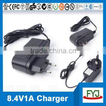 Li-ion Battery Charger 8.4v 1a for Battery Pack 7.4v ( Charger With EU ...