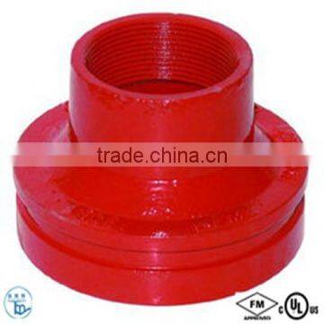 FM/UL Ductile Iron Grooved coupling fire hydrant threaded Concentric ...