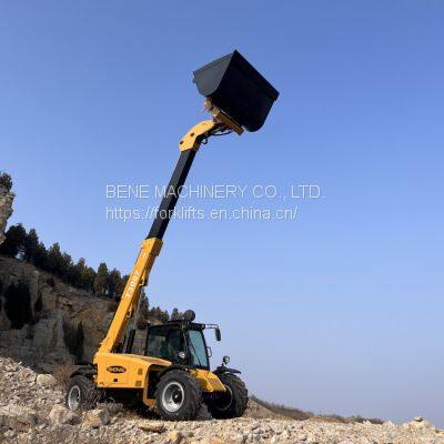 Chinese 2.5 ton telehandler 3 ton telescopic forklift loader VS XCMG ...