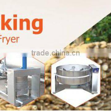 Industrial Cassava Garri Frying Machine Garri Processing Plant ...